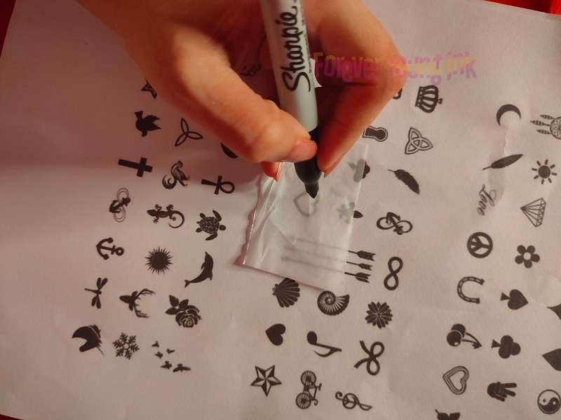 How To Make A Temporary Tattoo With Sharpie Without Baby Powder Foreveryoungink